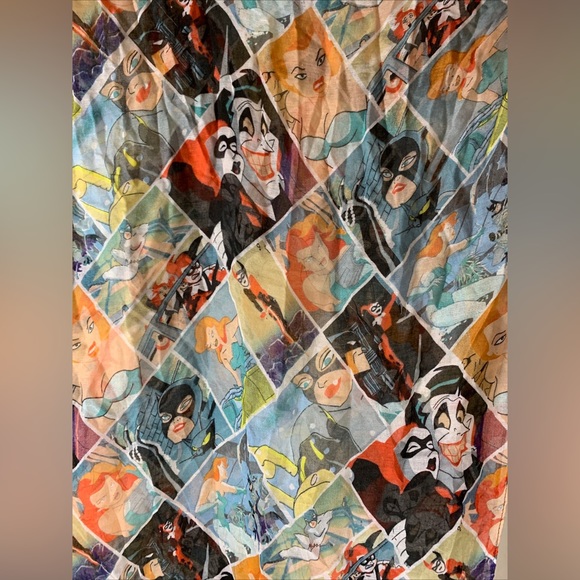 Batman | Accessories | New Batman Villains Infinity Scarf Poison Ivy ...